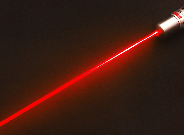 Utilisation d'un pointeur laser rouge 5mW - Blog